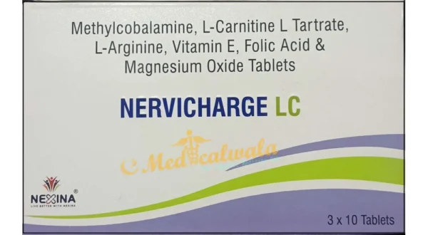 NERVICHARGE LC TABLET - eMedicalwala