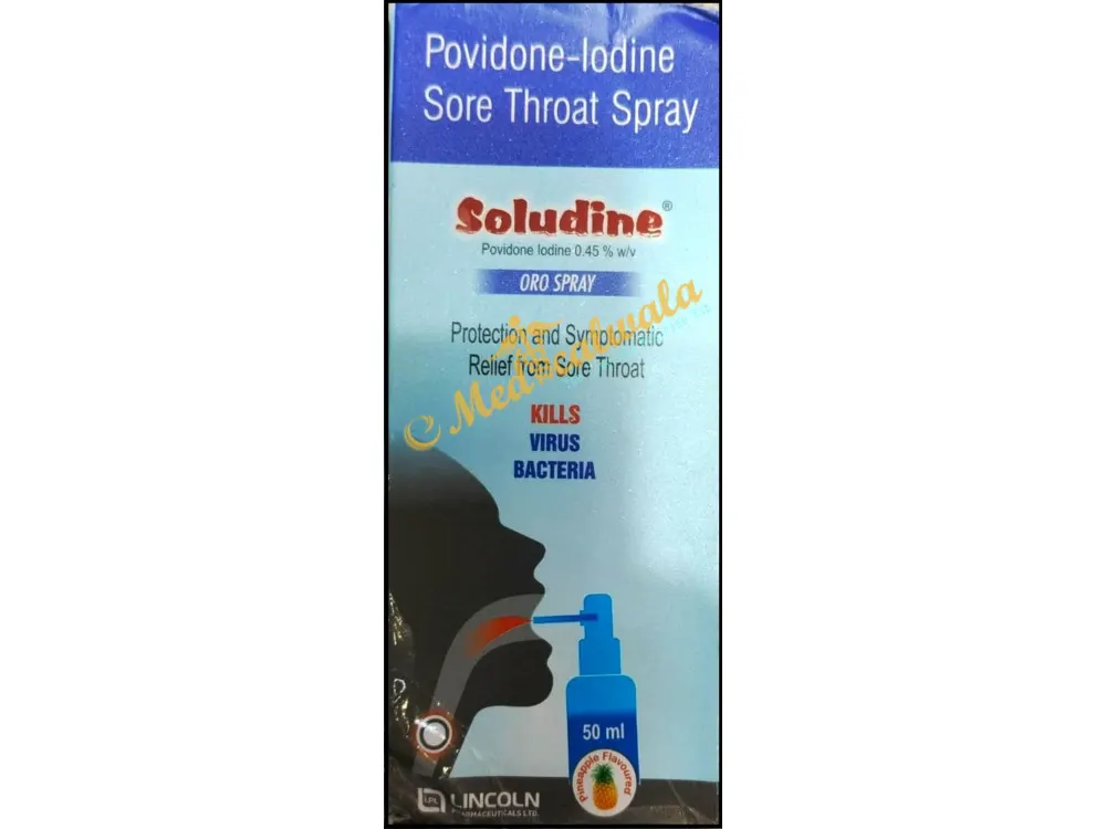 SOLUDINE 50ML ORO SPRAY - eMedicalwala